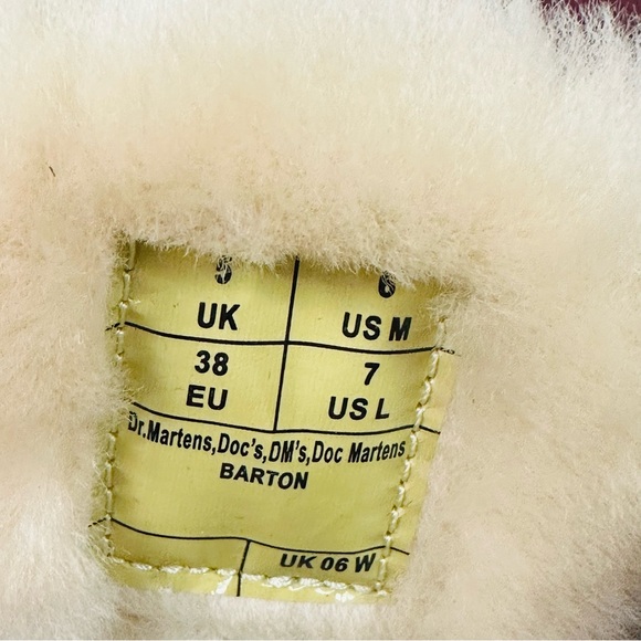 Dr. Martens | Shoes | Dr Martens Barton Hudswell Genuine Sheepskin ...